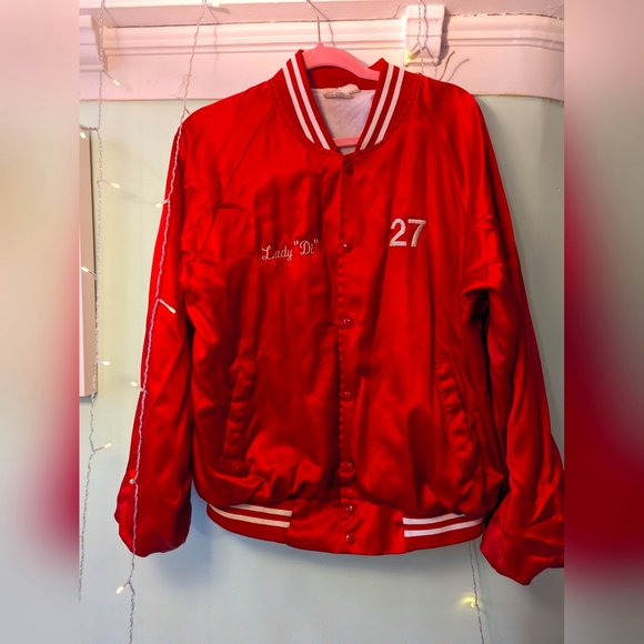 Jackets & Coats | Burgundy Red Varsity Jacket | Poshmark